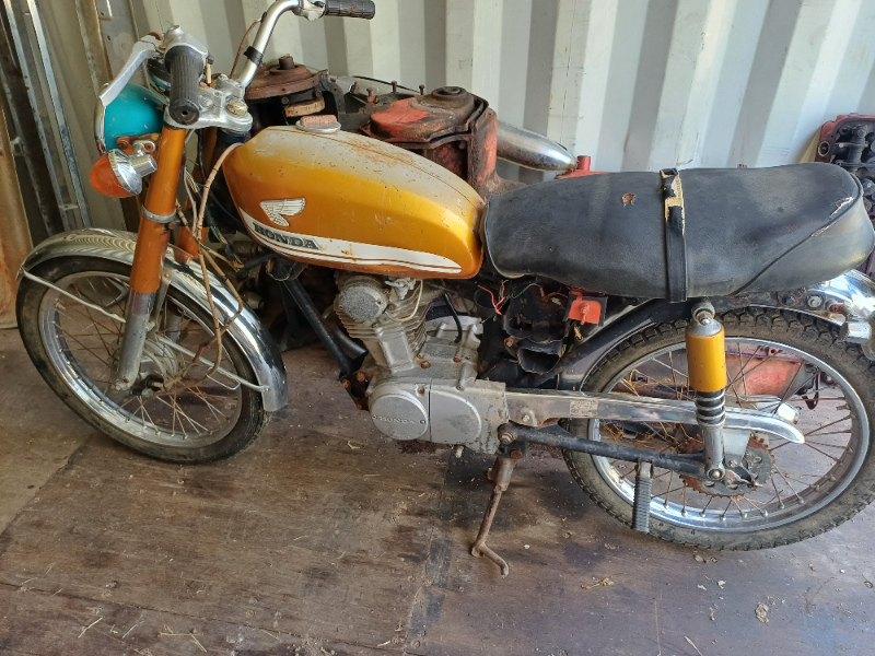 1970 Honda CB 100 K0 or K1 road bike. | AuctionsPlus