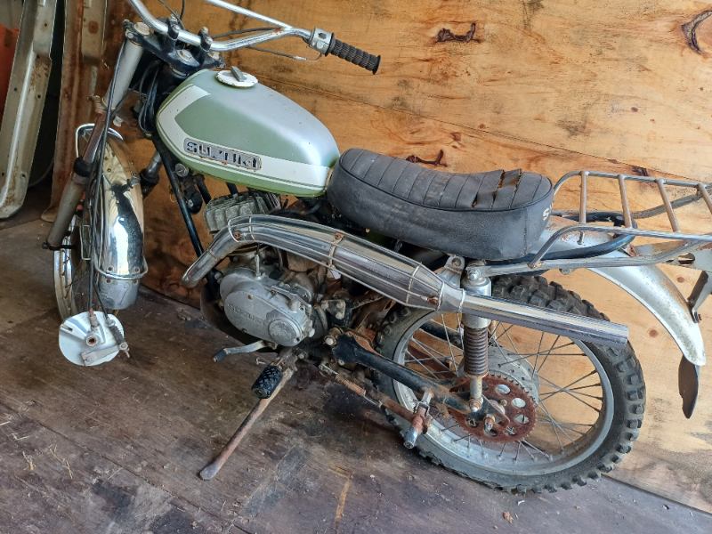 Lot 55 - 1970 Suzuki TC 90 ''trail blazer'' trail bike. | AuctionsPlus