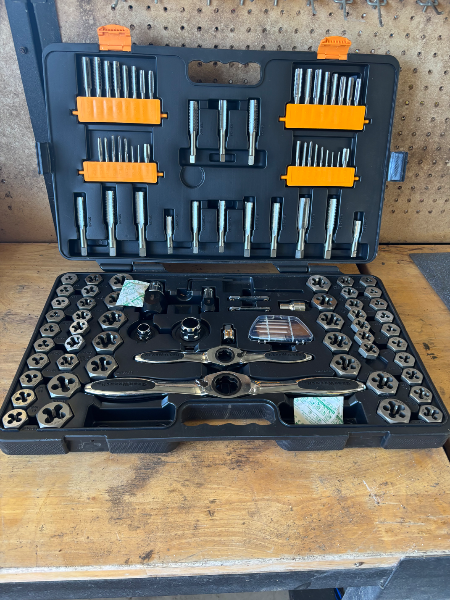 Lot 83 - Gearwrench tap & die set | AuctionsPlus