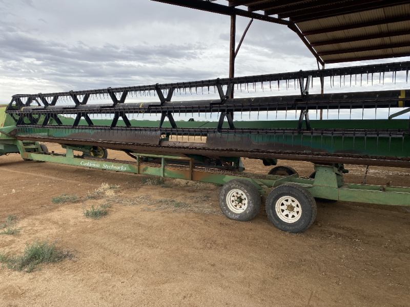 MY2000 John Deere 936D Header Front & Comb Trailer | AuctionsPlus