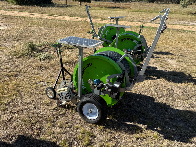 Lot 98 - Green Pro Travelling Irrigator x 4 | AuctionsPlus