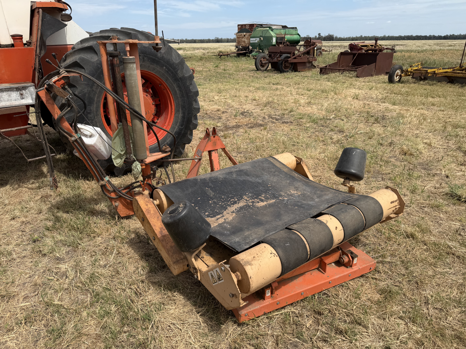 Lot 53 - 3PL Parmiter TR23 Bale Wrapper, 1995, serial no W23 0616 CE95 ...