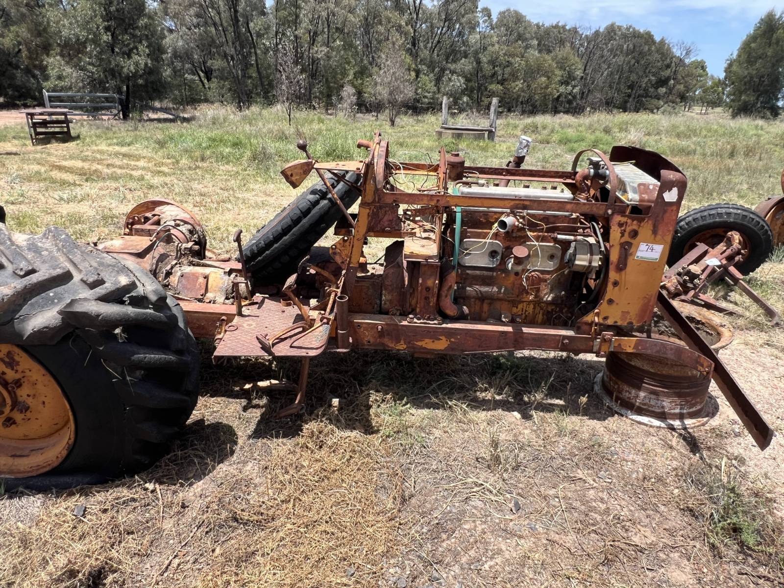 Lot 74 - Chamberlain Tractor, incomplete, sold as parts only | AuctionsPlus