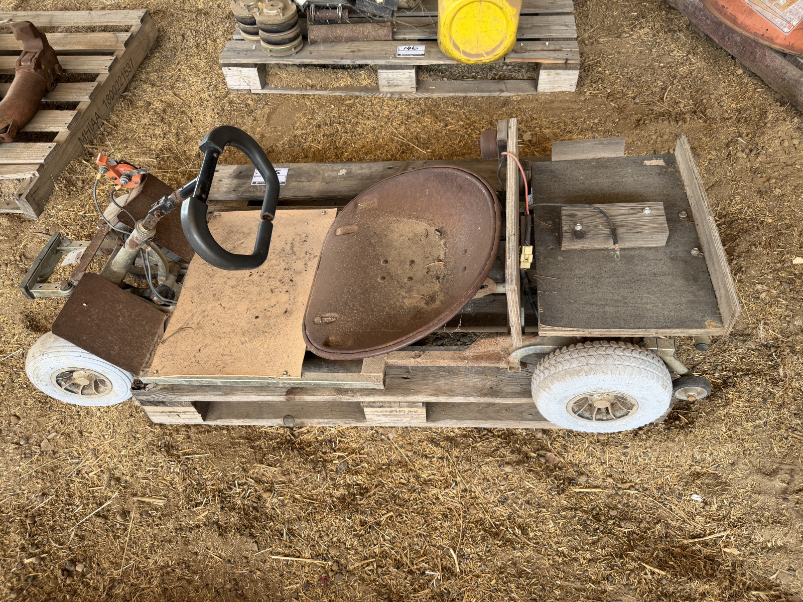 Lot 145 - Homemade Go Cart, sold as project | AuctionsPlus