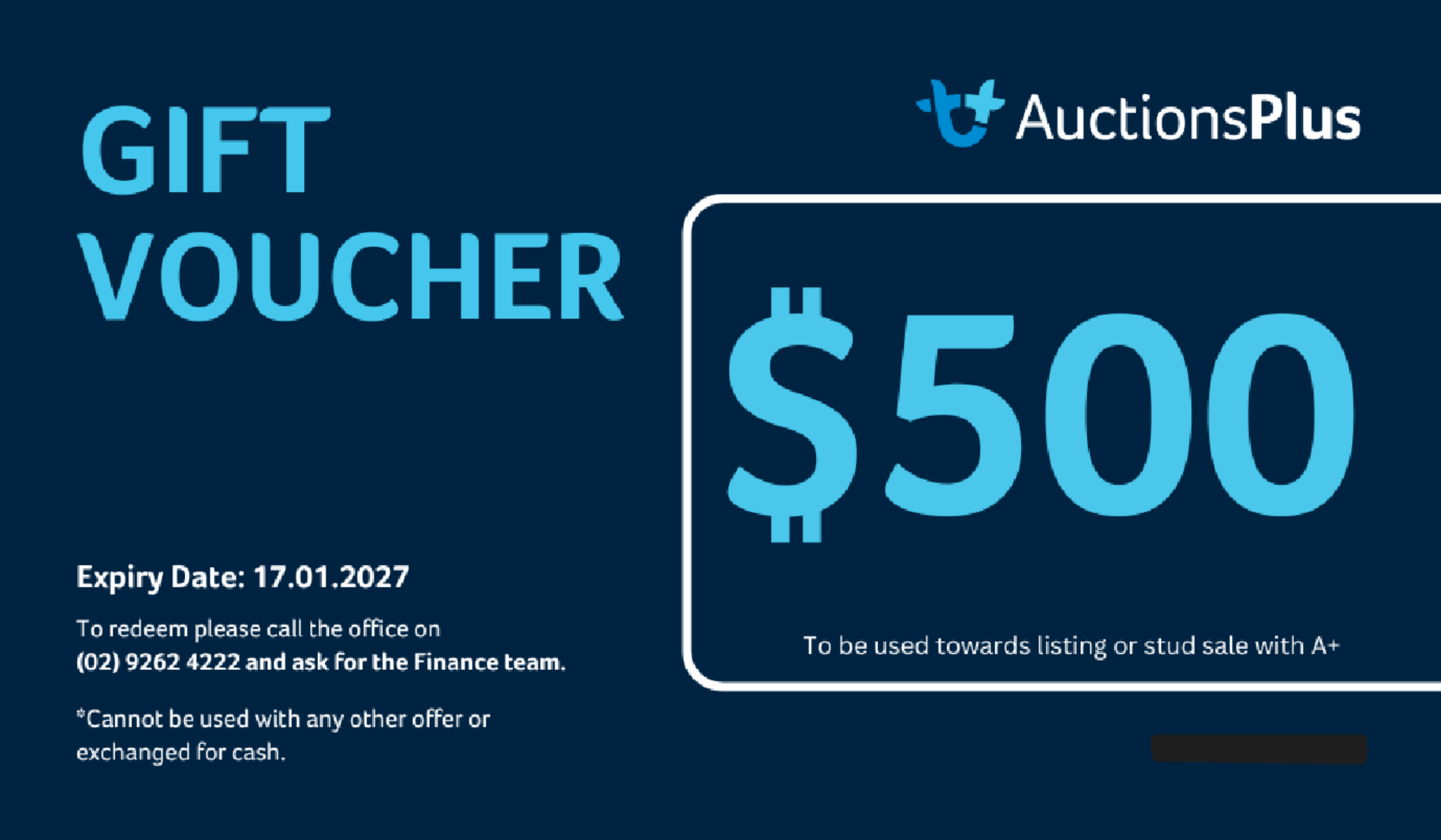 Lot 1 - AuctionsPlus Voucher | AuctionsPlus