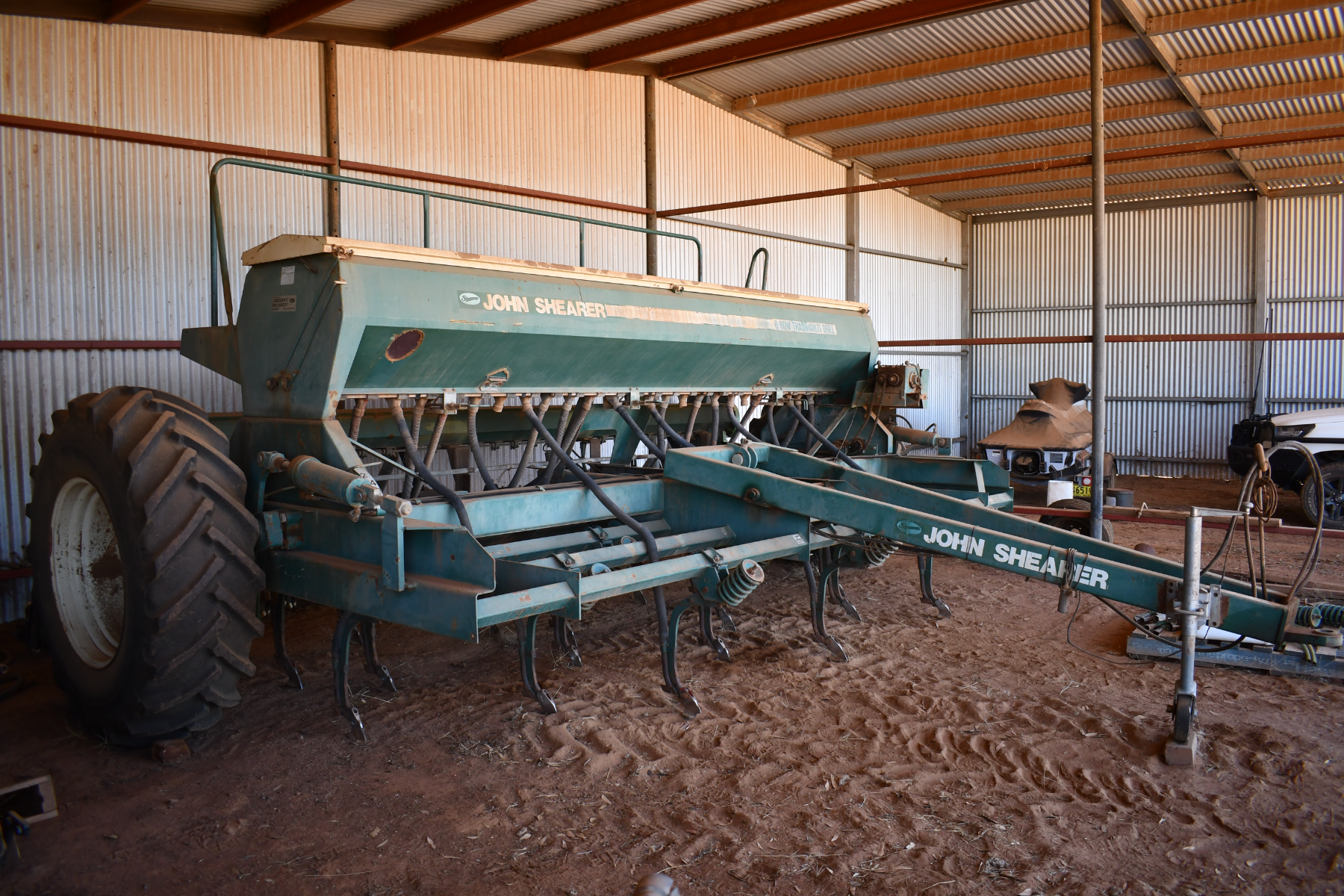 John Shearer direct drill combine | AuctionsPlus