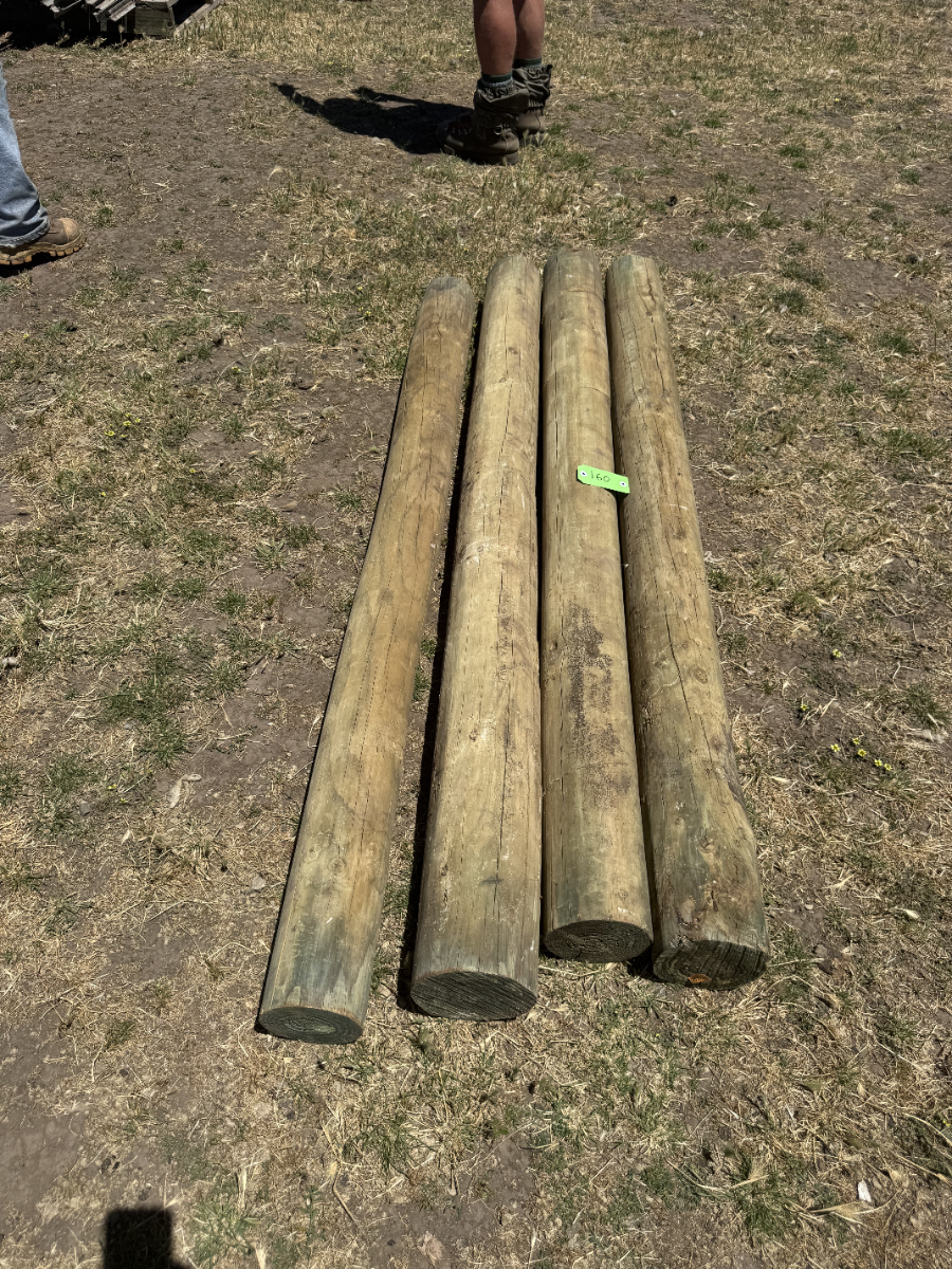 Lot 160 - treated pine posts | AuctionsPlus
