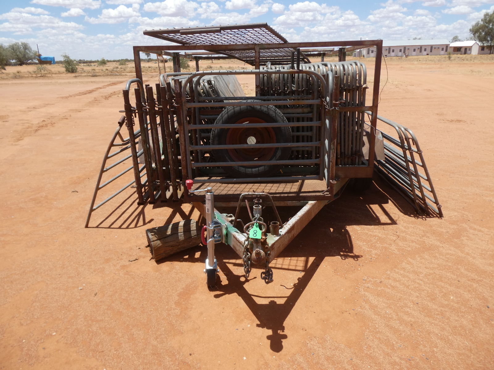 BOGEY PORTABLE YARD TRAILER. | AuctionsPlus