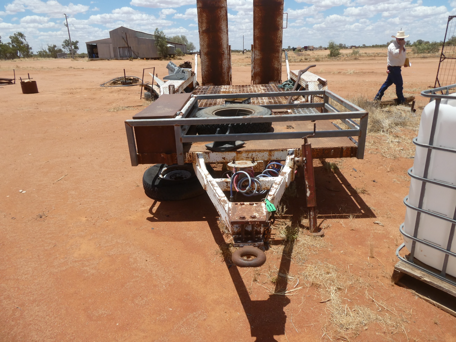 BOGEY CAR TRAILER + RAMPS | AuctionsPlus