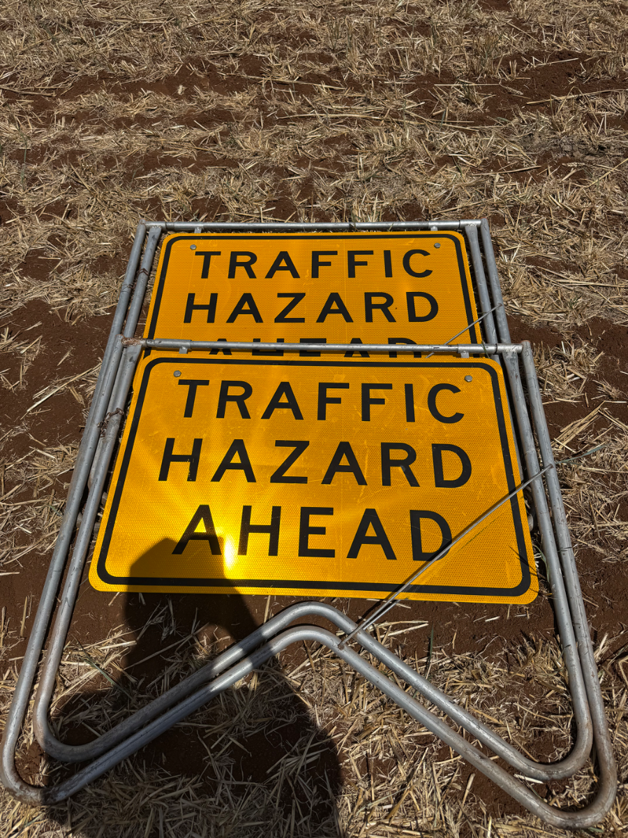 Traffic Hazard Signs | AuctionsPlus