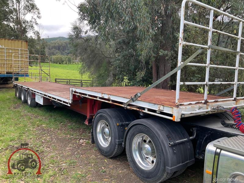 Lot 4 - JTB 2VOL Drop Deck Trailer | AuctionsPlus